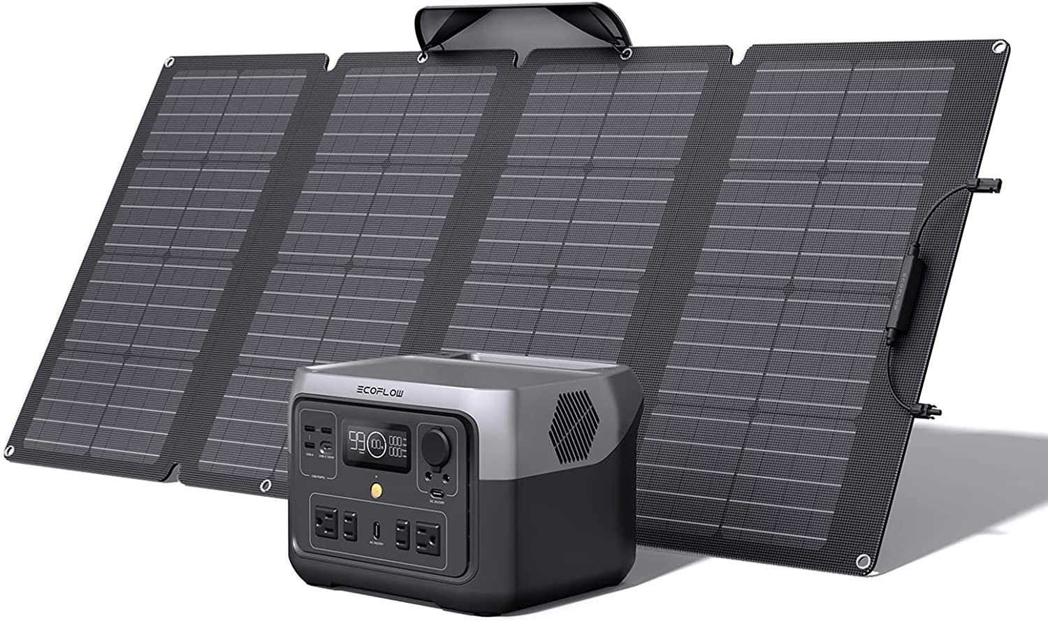 EcoFlow River 2 Max + 160W Portable Solar Panel | by EcoFlow