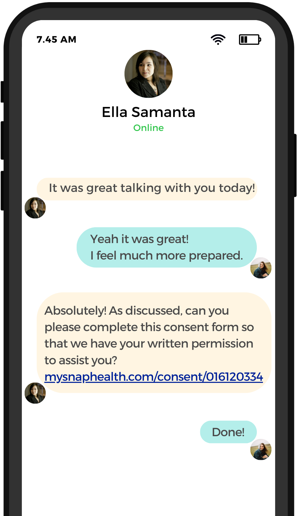 SnapHealth's Broker Consent