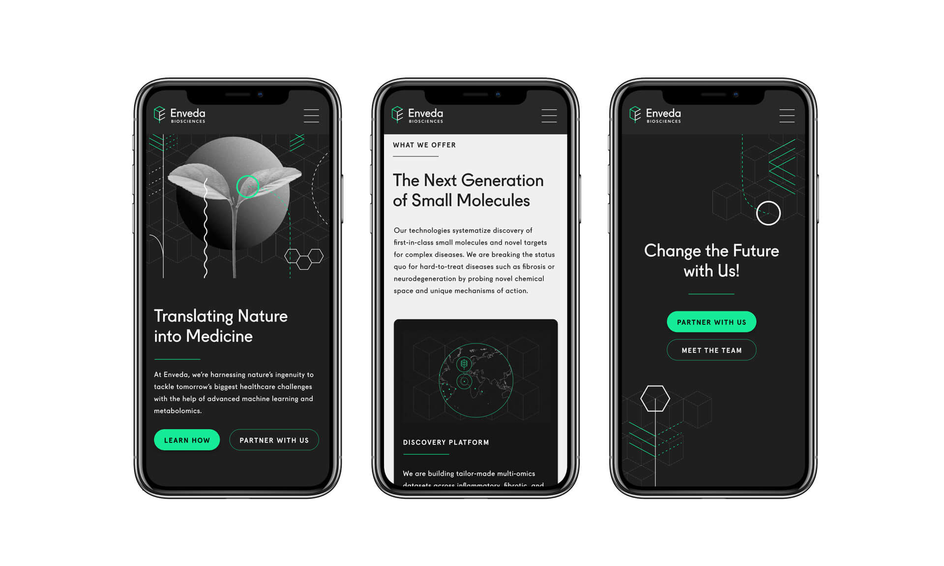 Enveda Biosciences | Visual Identity & Pitch Decks - Wunderdogs