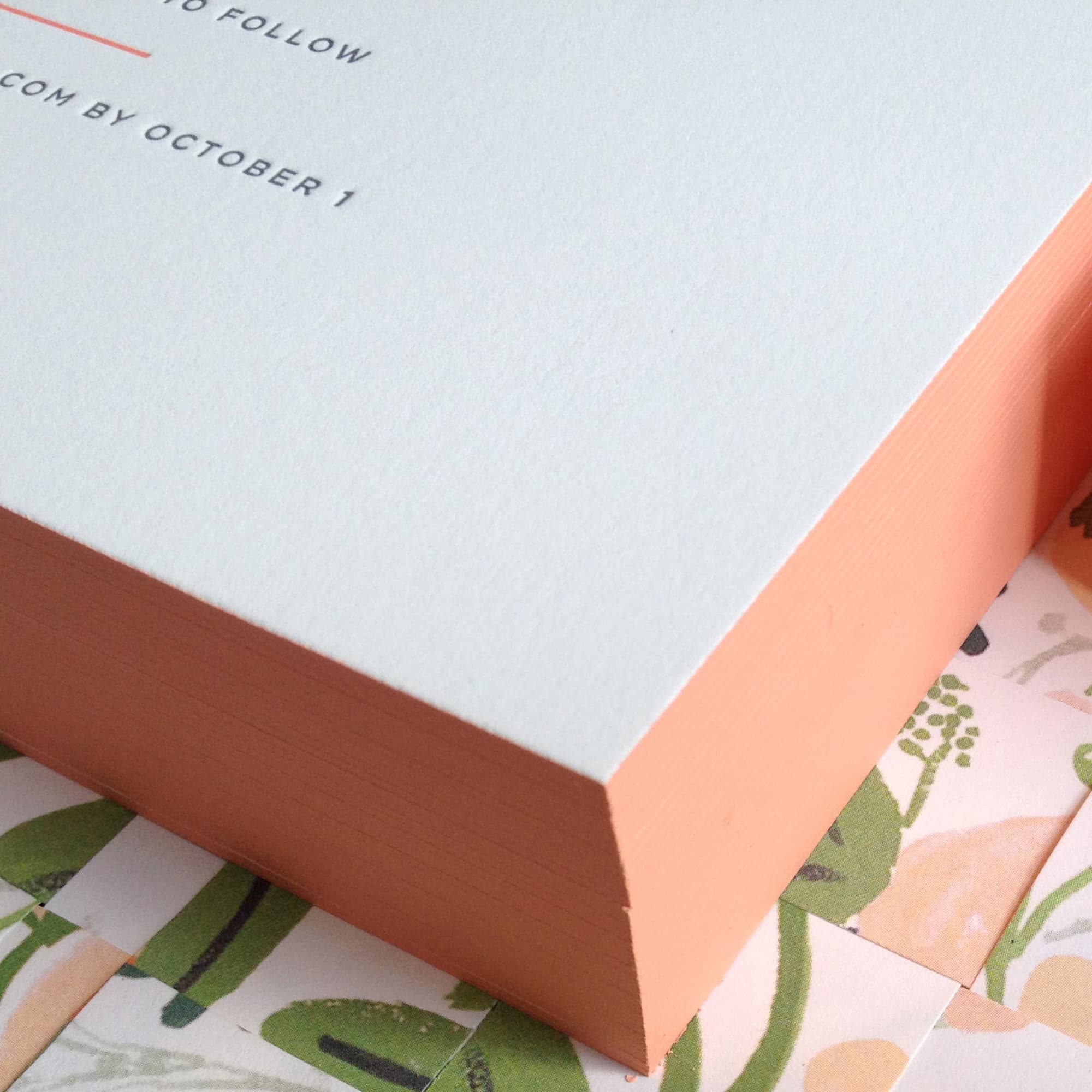 Customizing — Sesame Letterpress & Design