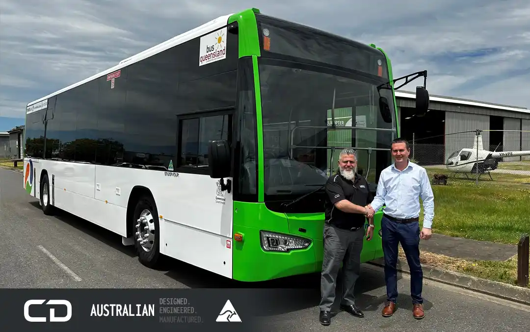 Bus Queensland expands it’s fleet with an order of 7 additional Custom Denning Endeavour buses ...