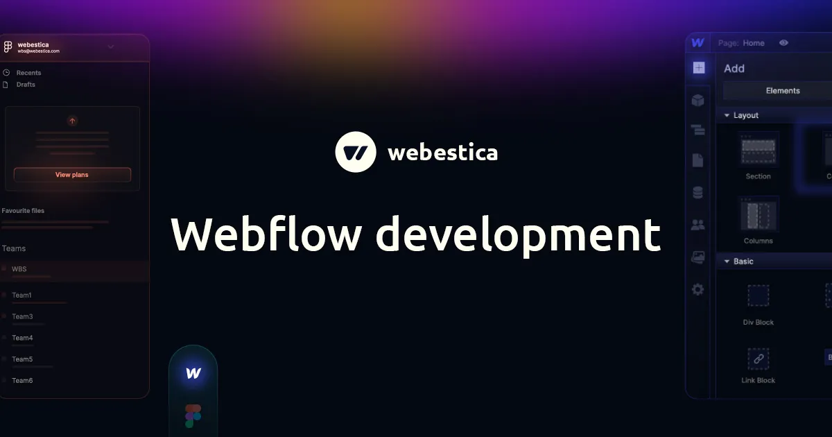 Custom Webflow Development by Official Webflow Template Designer