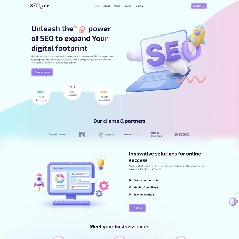 12 Best Webflow Agency Templates - Freemium