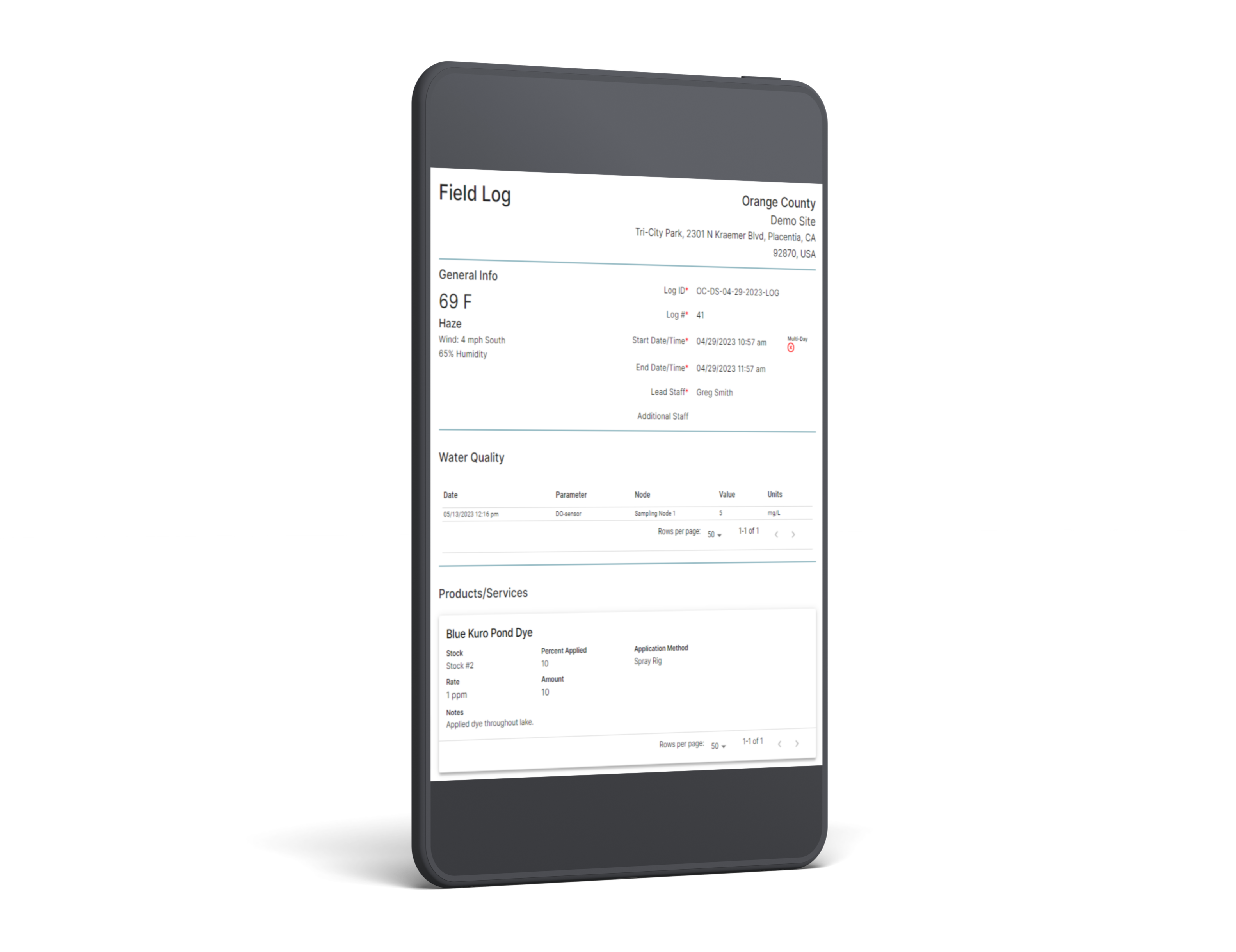 Water Management Software