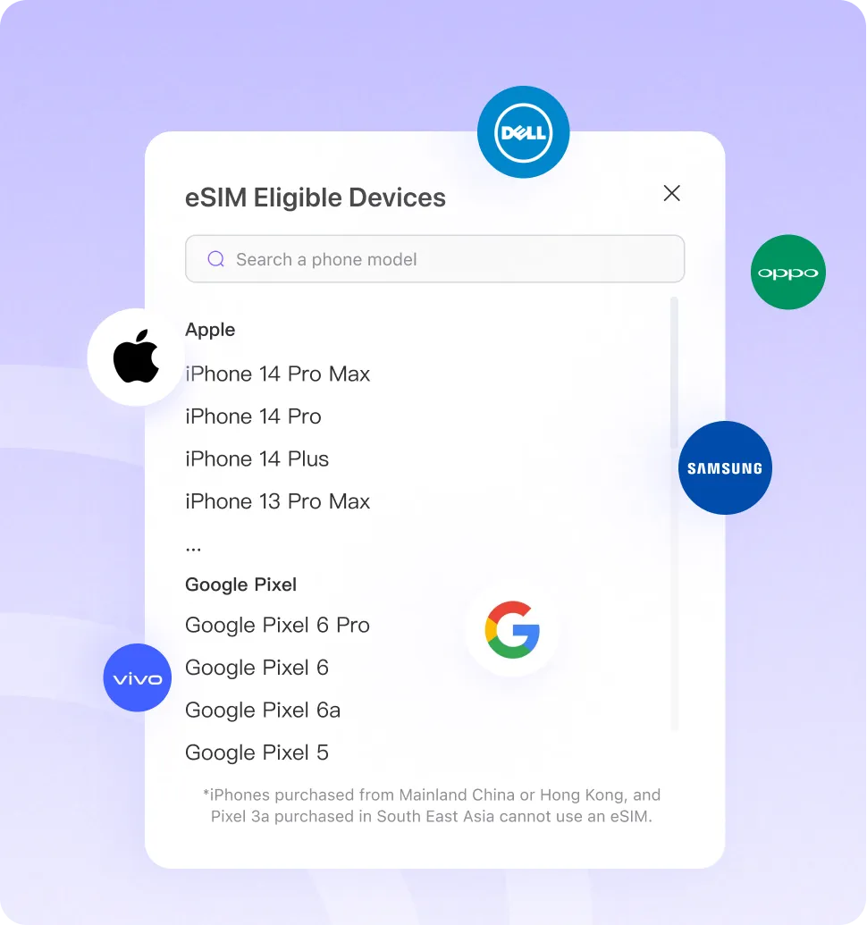 Textr: eSIM Compatible Phone Checker