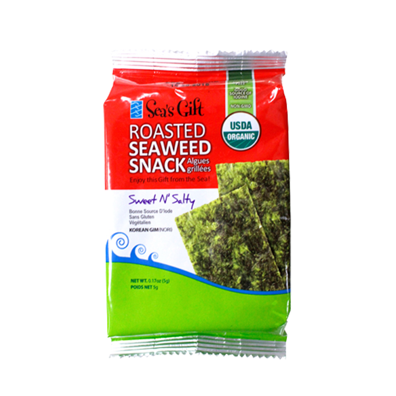 The first company to introduce roasted seaweed as a healthy snacking option