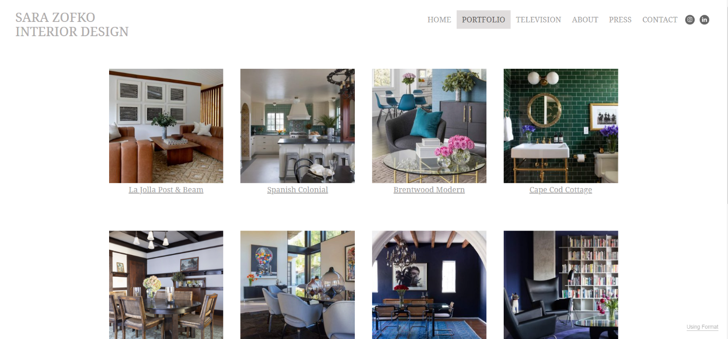 30 Stunning Interior Design Portfolio Examples and Ideas | Robern