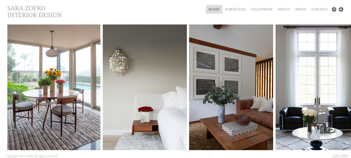 30 Stunning Interior Design Portfolio Examples and Ideas | Robern