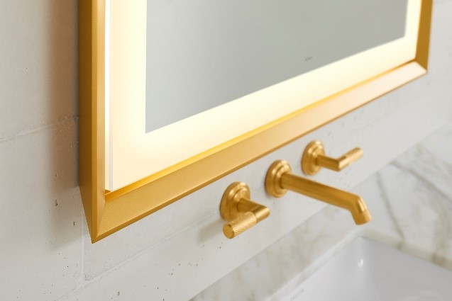 How High You Should Hang a Bathroom Mirror Over Vanity | Robern