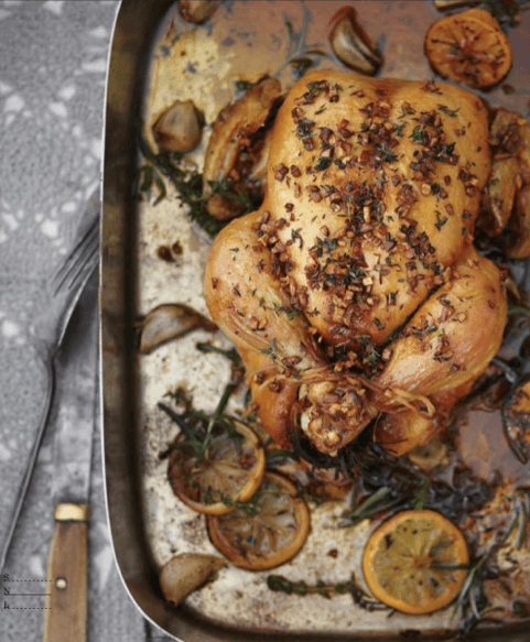Herb Roasted Ginger Garlic Chicken - Thrive Global