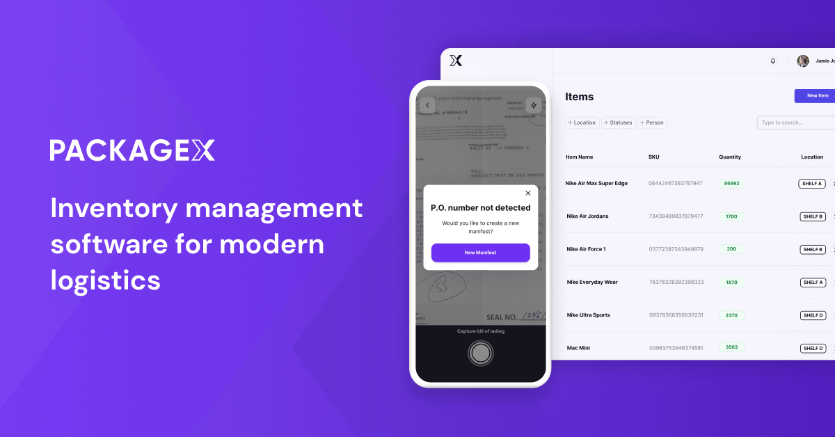 Inventory Management Software | Inventory App | PackageX