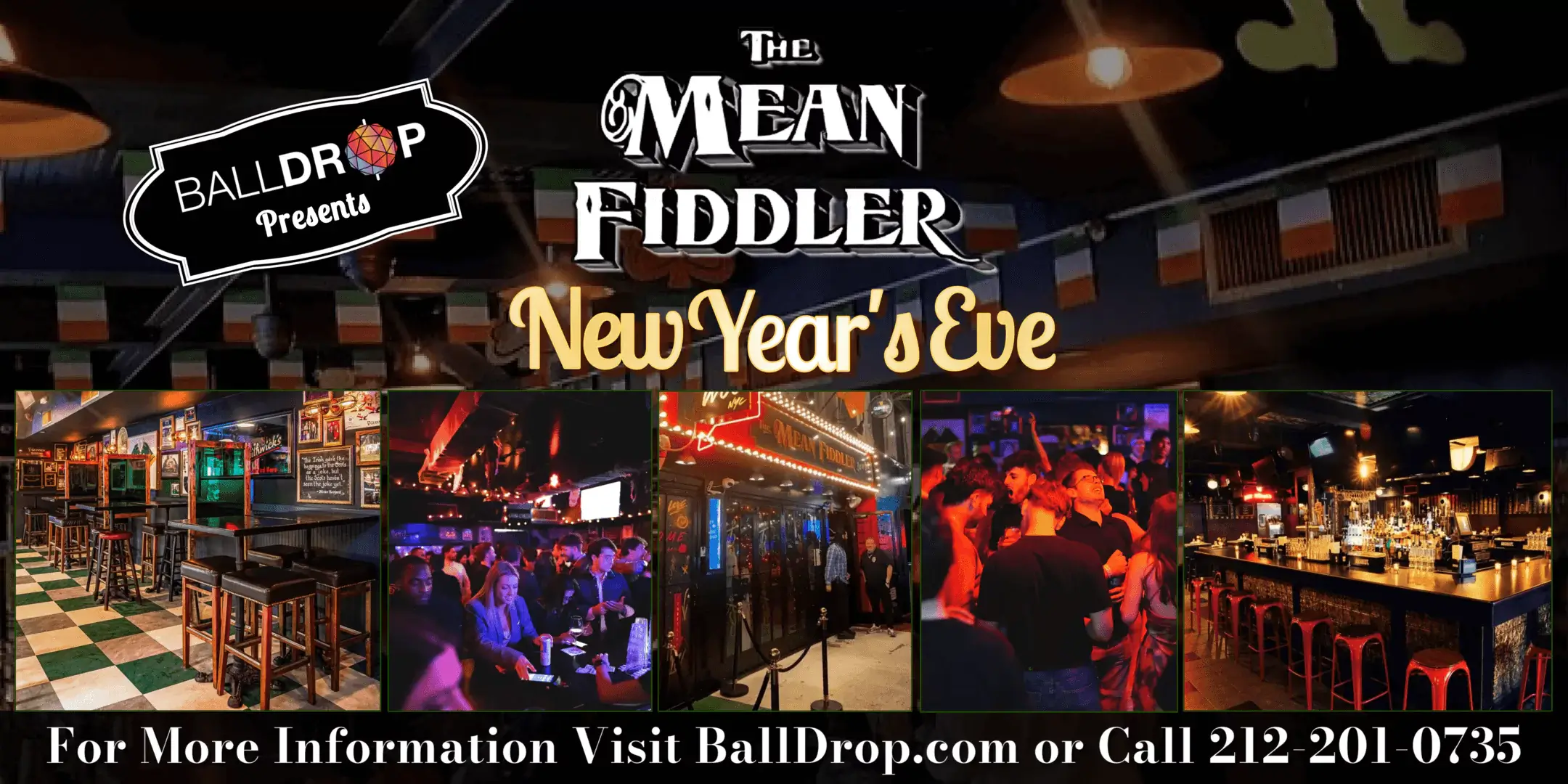 The Mean Fiddler NYC NYE Party | New York New Year's Eve 2025
