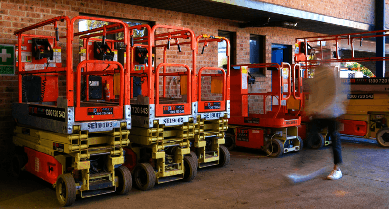 Athena 850 Diesel Scissor Lift for Hire - MPM Access and Hire