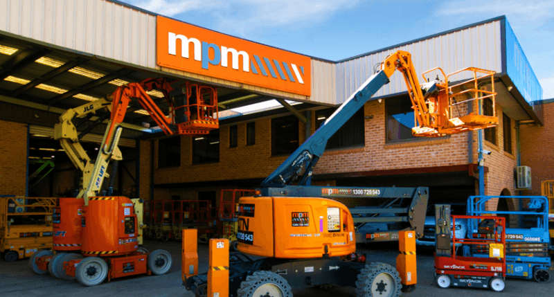 Athena 850 Diesel Scissor Lift for Hire - MPM Access and Hire