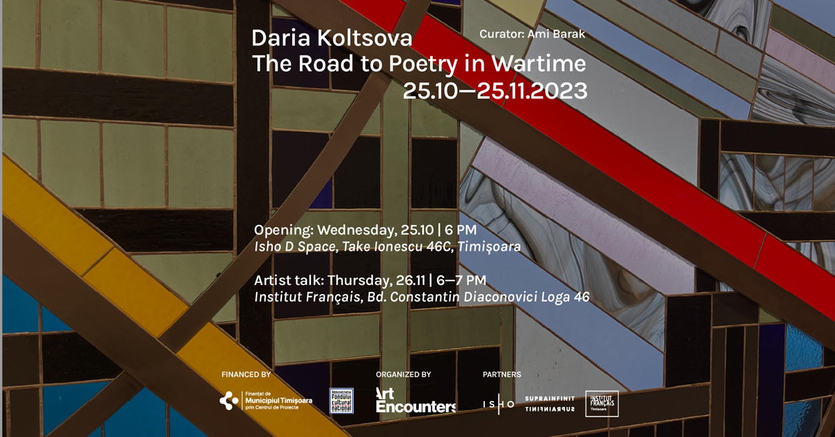 SUPRAINFINIT | NEWS - Daria Koltsova: The Road to Poetry in Wartime ...