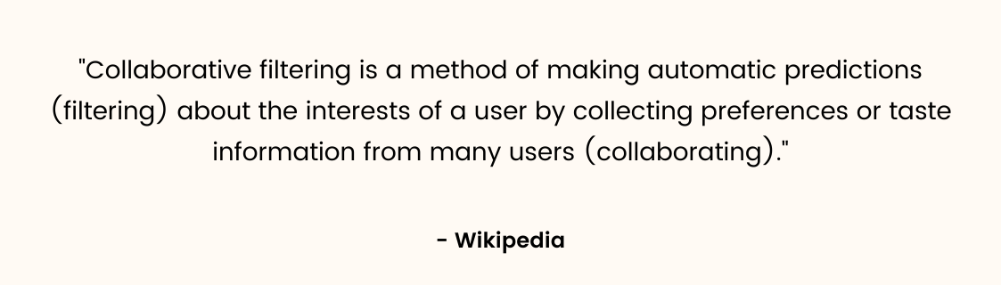 Using Collaborative Filtering in E-Commerce: Advantages & Disadvantage