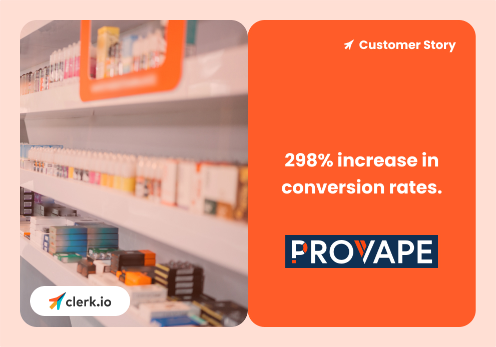 ProVape: Boosting basket sizes with personalized recommendations