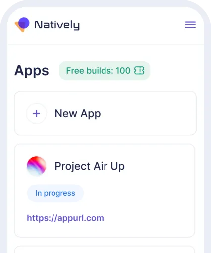 Convert your website to iOS & Android app | Natively