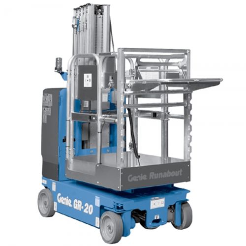 Genie GR20 - 20ft Mobile Vertical Lift For Hire - MPM Access and Hire