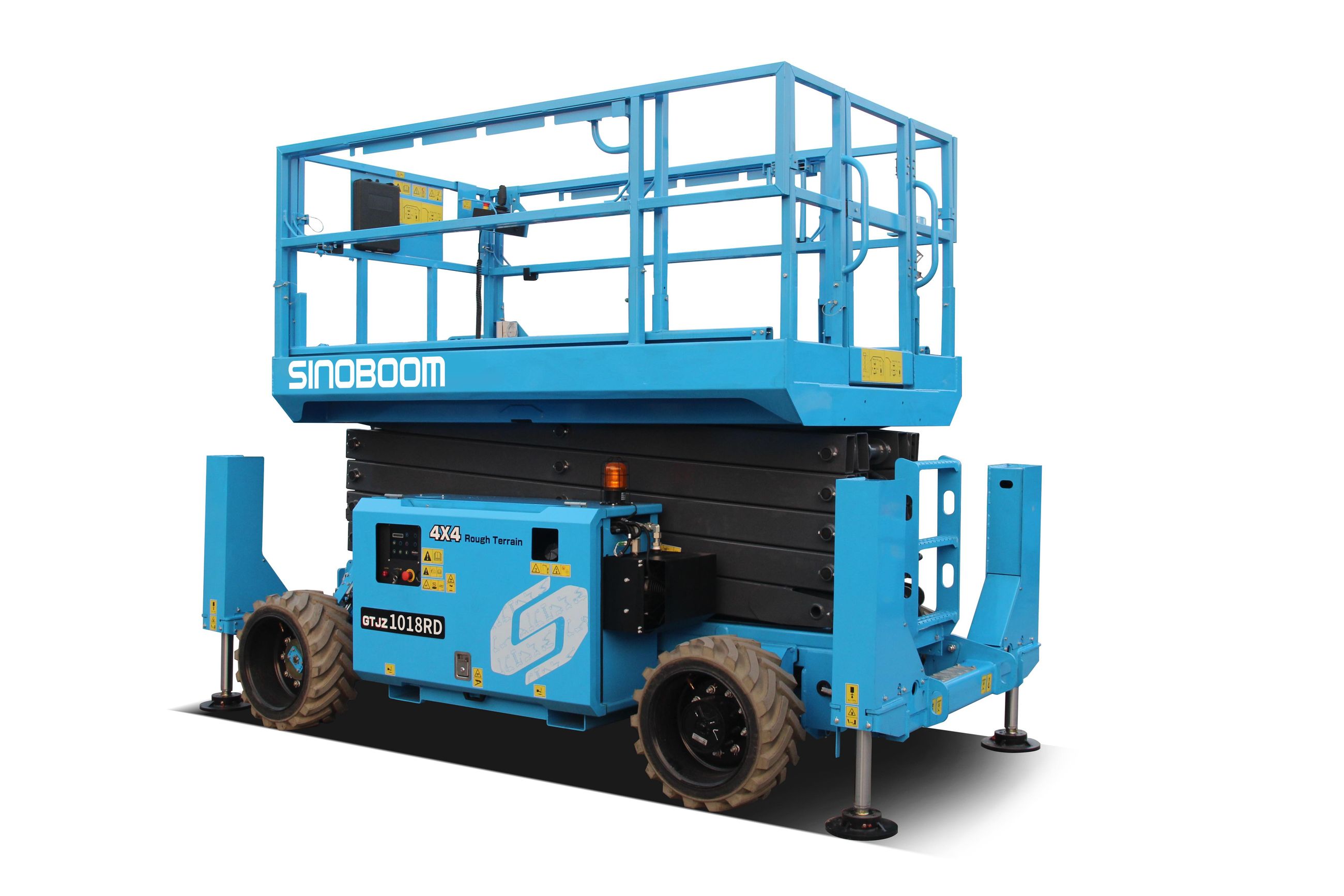Sinoboom 33ft Diesel Scissor Lift For Hire - MPM Access and Hire