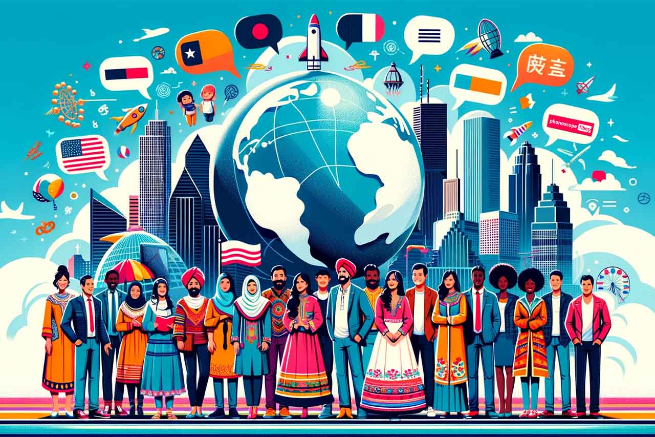 Houston: A Vibrant Mosaic of Cultures and Languages | Phonoscope Fiber