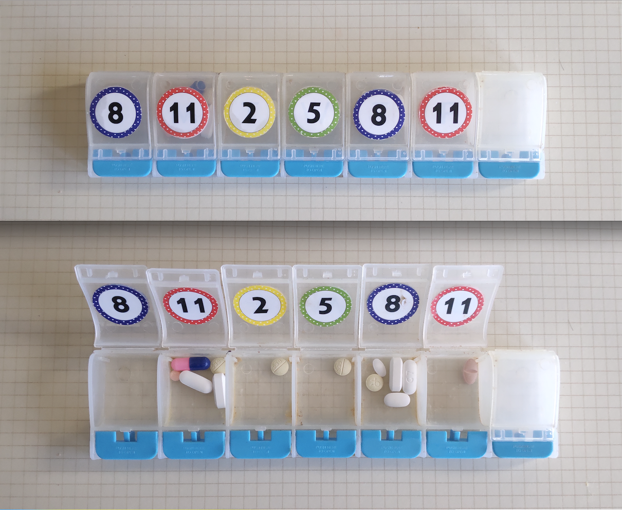 Number Stickers for Pill Box: Our Best Setup Yet | Graycare