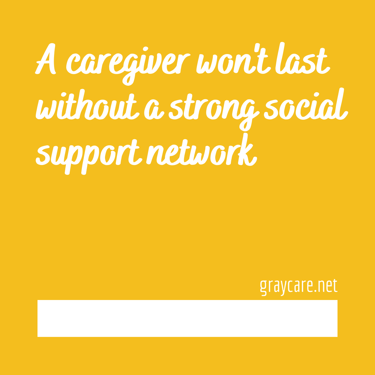 Why Caregivers Need to Build a Social Support Network | Graycare