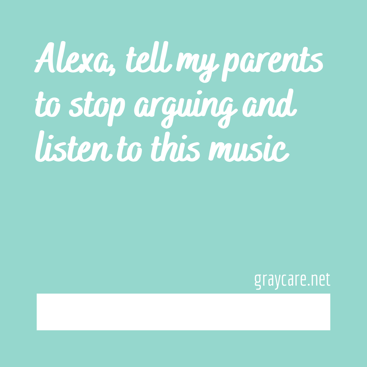 Can Alexa Stop Parents From Arguing All The Time?! | Graycare