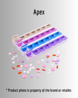 Best "Four Times a Day" Pill Organizer (Morn, Noon, Eve, Bed) | Graycare