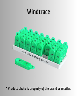 Best Monthly Pill Organizer for 4-Weeks Proper Medication | Graycare