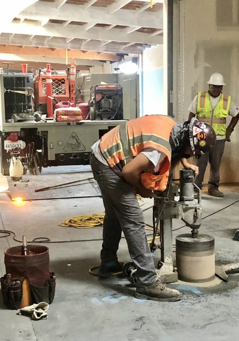 Concrete Cutting, Coring, & Demo
