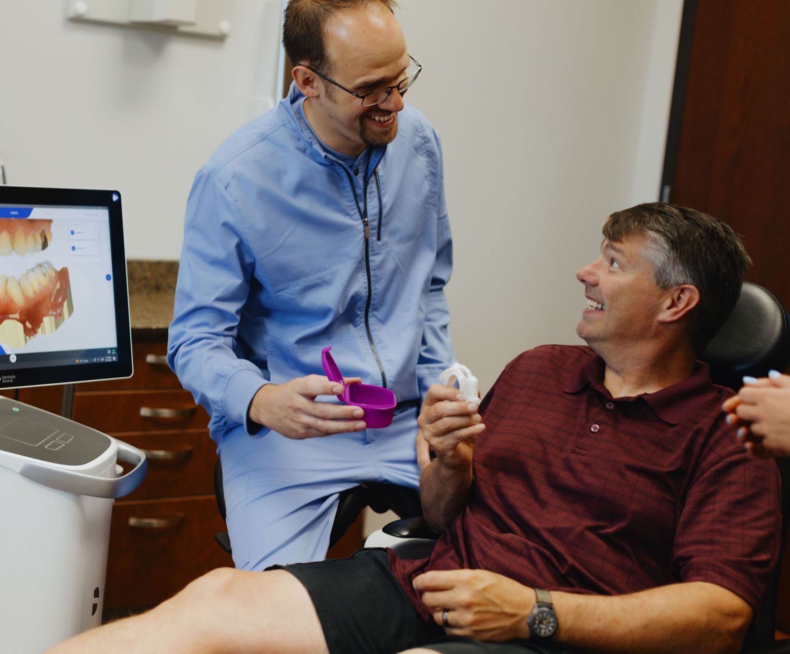 Dr. Adam Milmont and Dr. David Gallup in Casper, WY