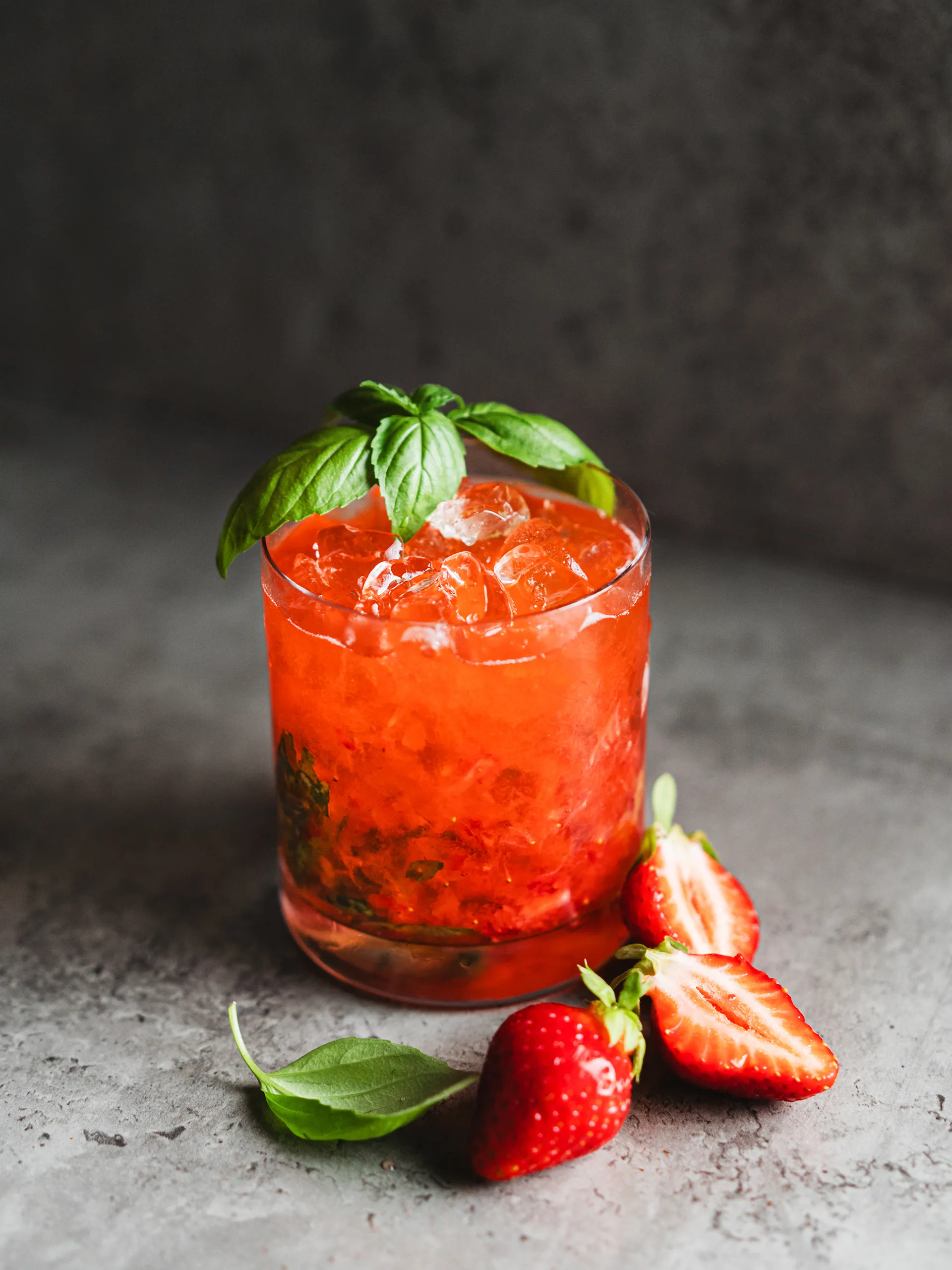 Strawberry Basil Smash – Recept
