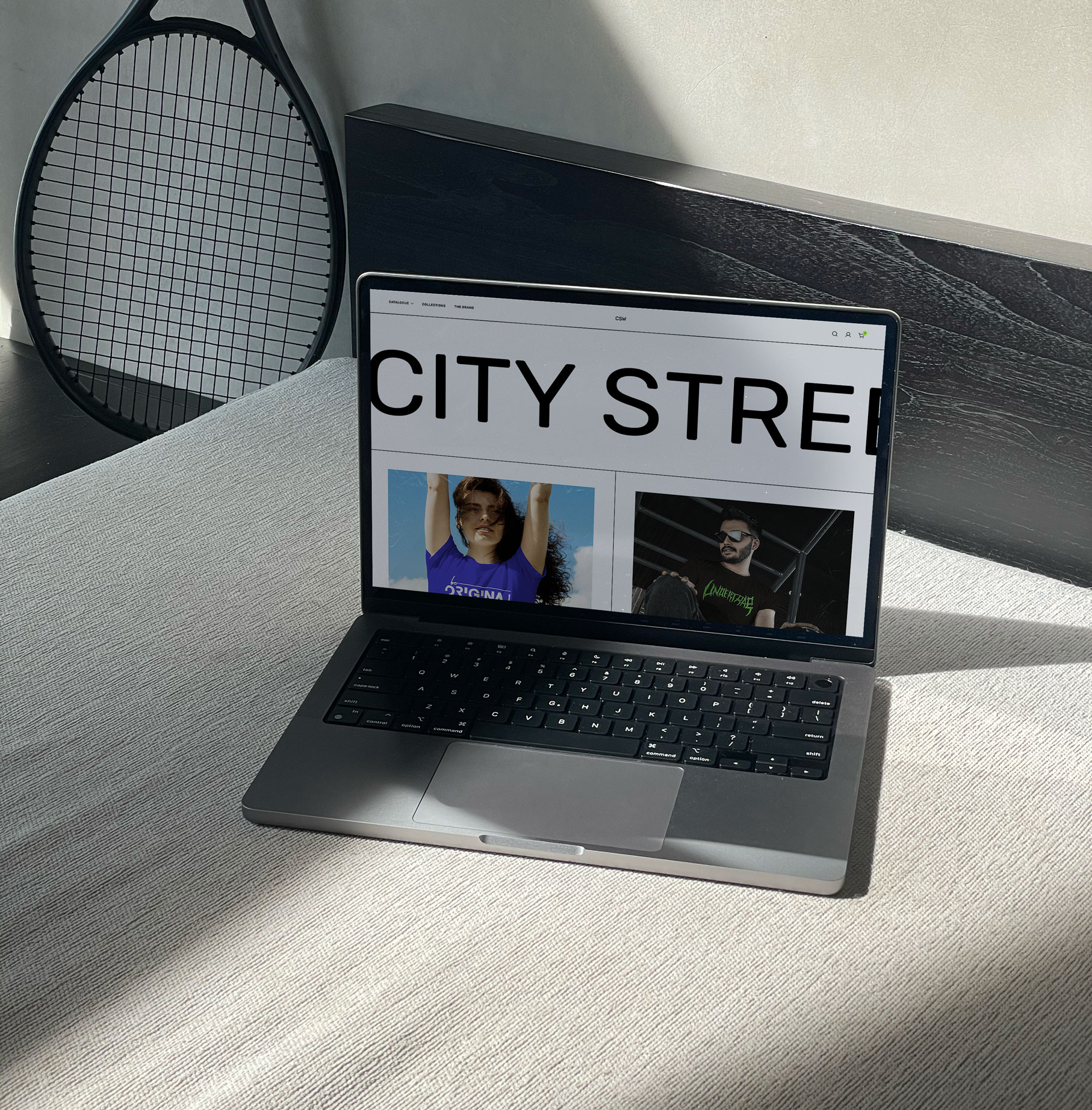 City Street Wear - E-commerce Website Design by Nathan Soares