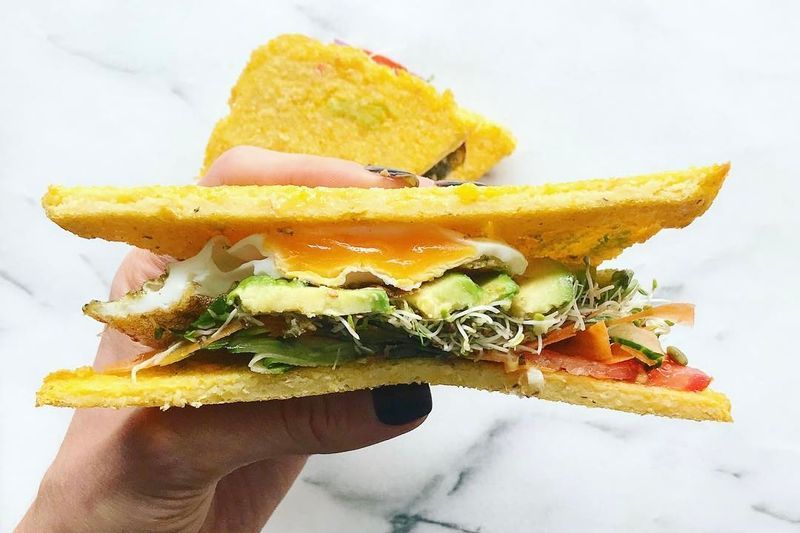 Polenta Sandwiches - Recipe - Natural Nourishment