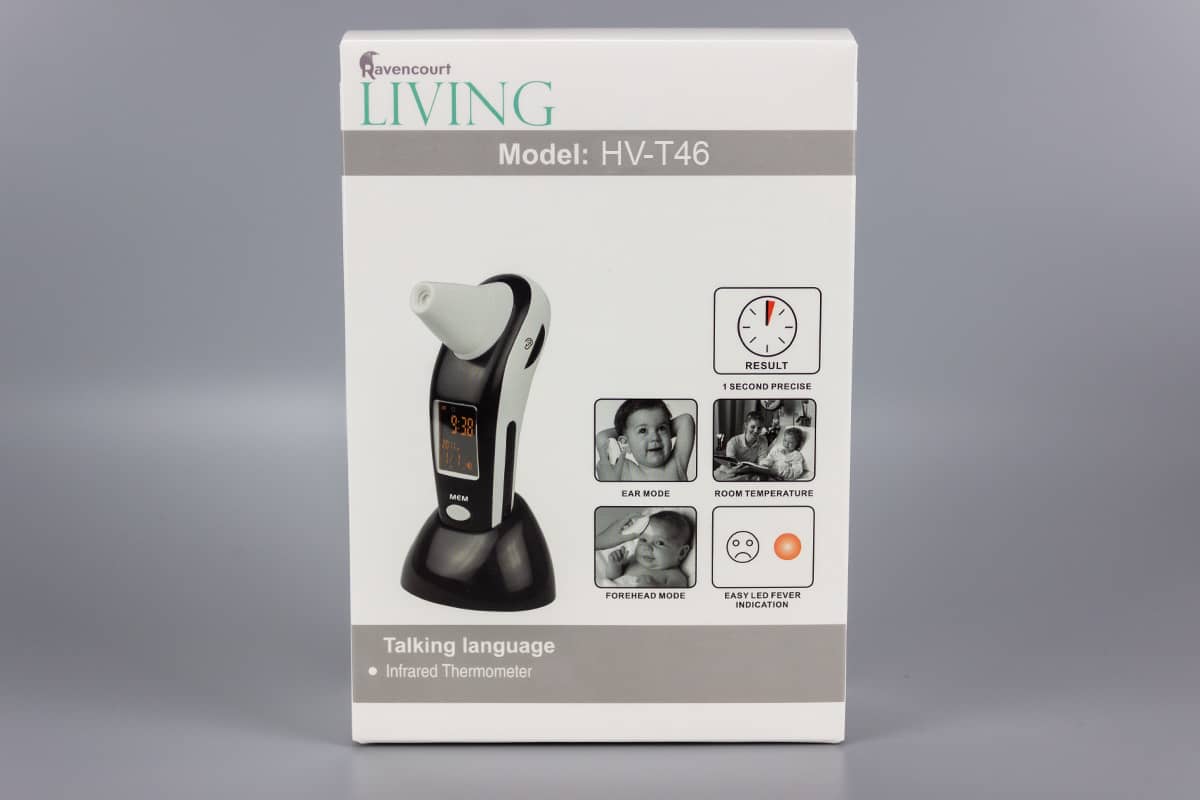 Ravencourt Living - Talking Ear & Forehead Thermometer