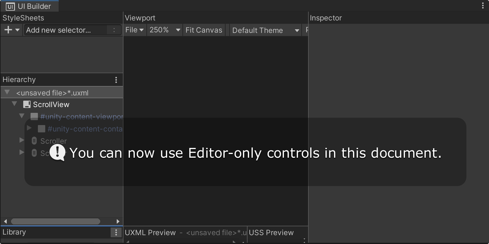 Errors and Messaging