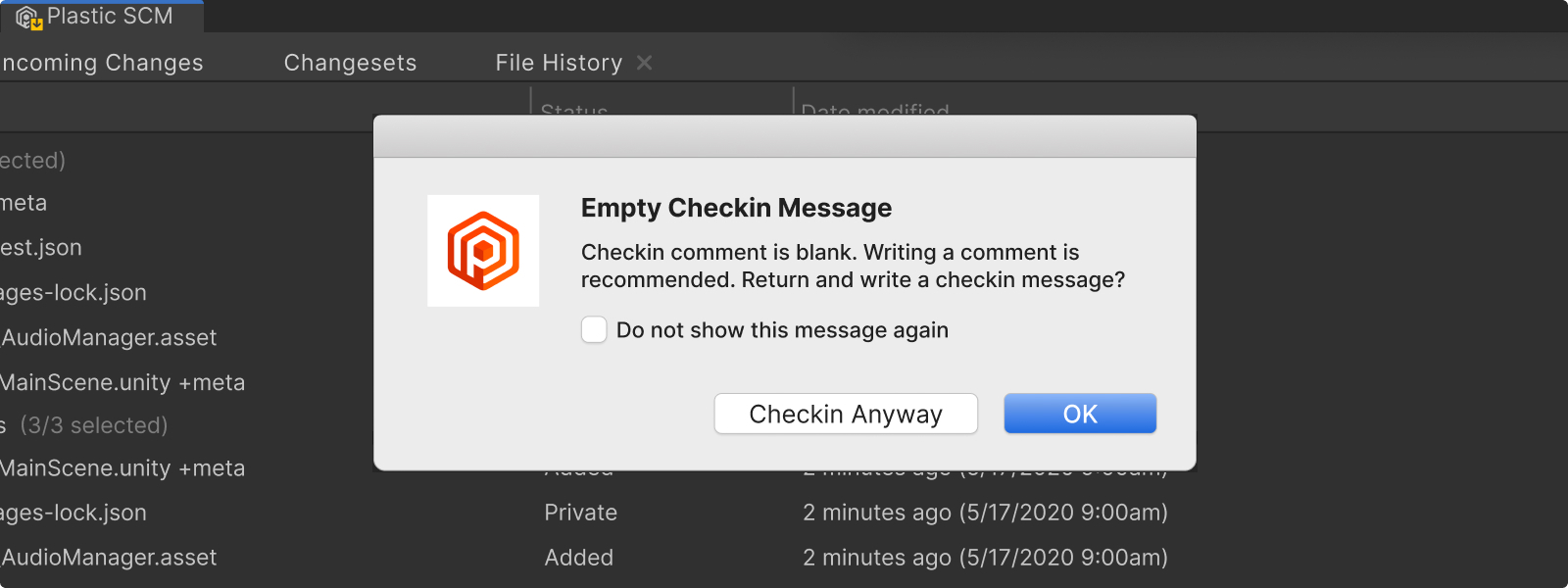 Errors and Messaging