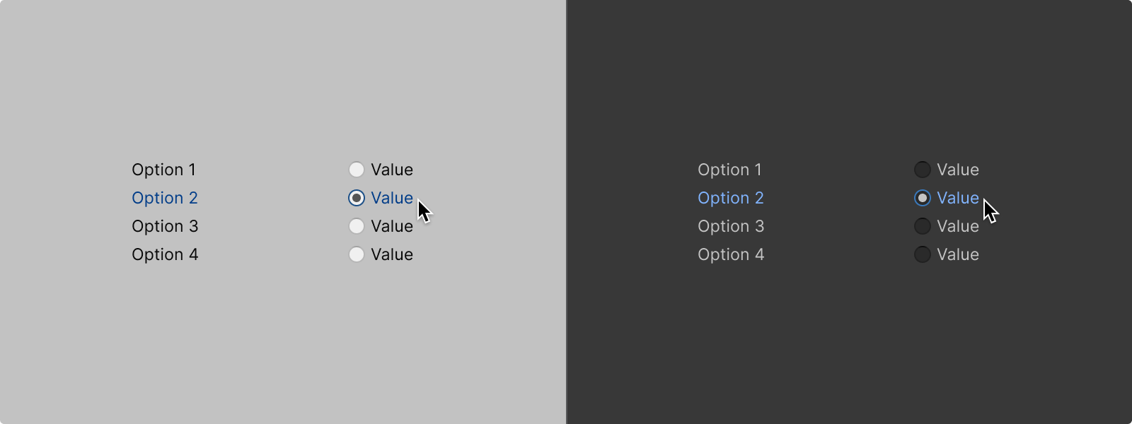 Radio Buttons