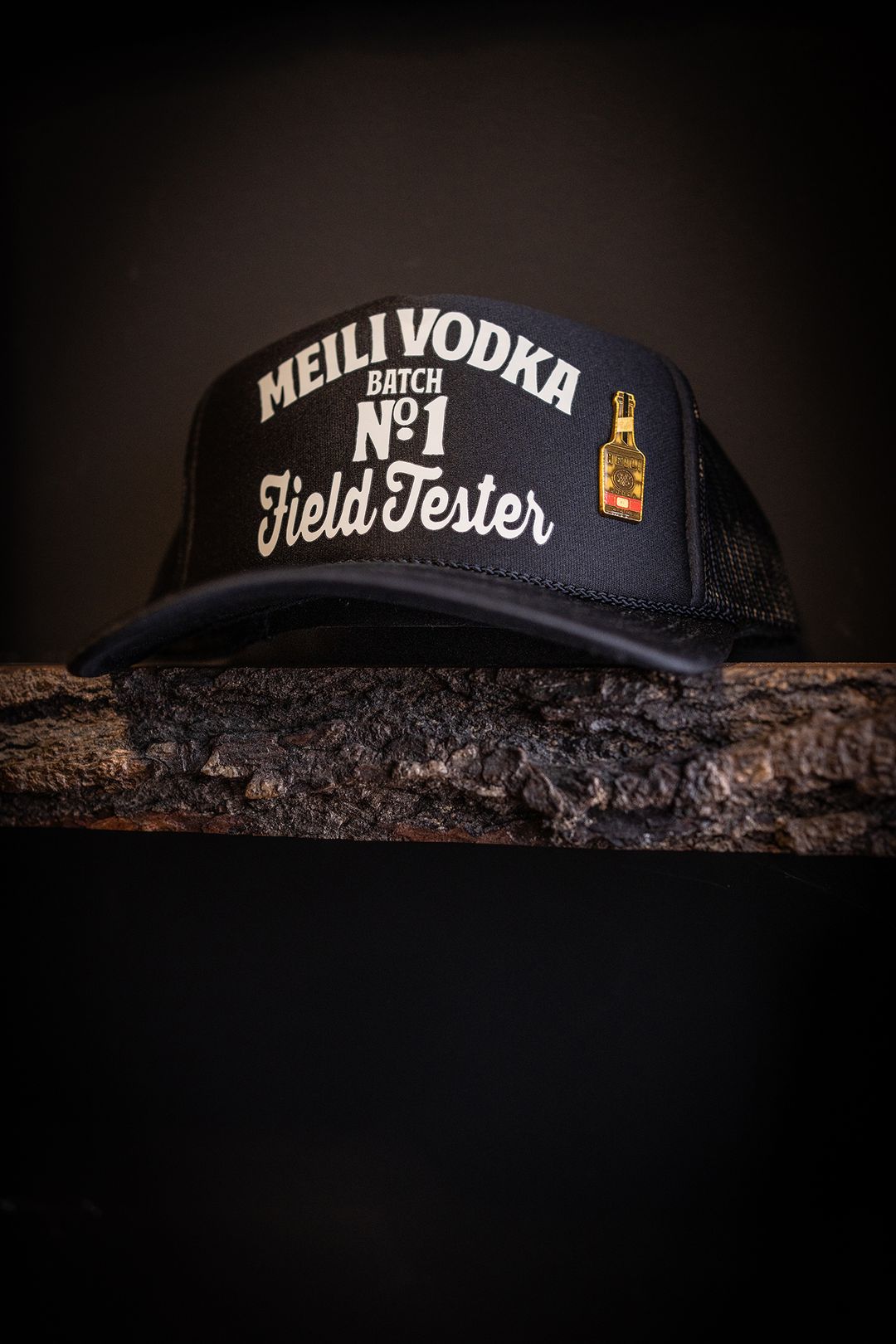 Meili Crew Jacket Black - Authentic Meili Vodka Merchandise