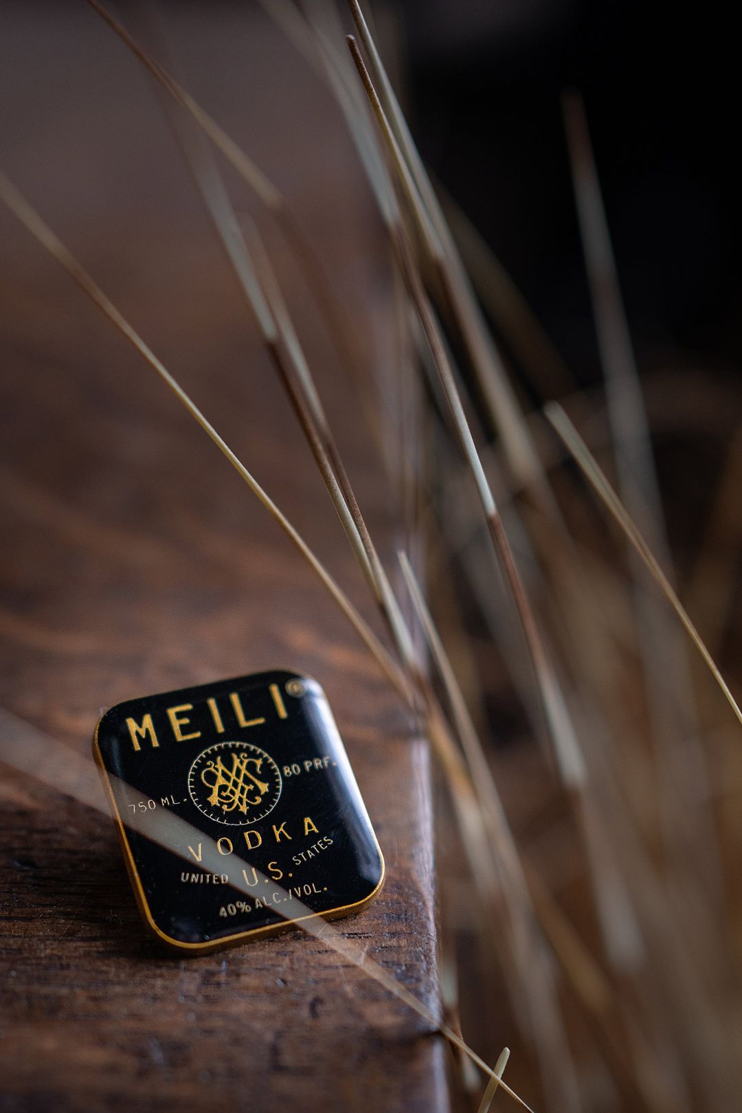 Meili Crew Jacket Black - Authentic Meili Vodka Merchandise