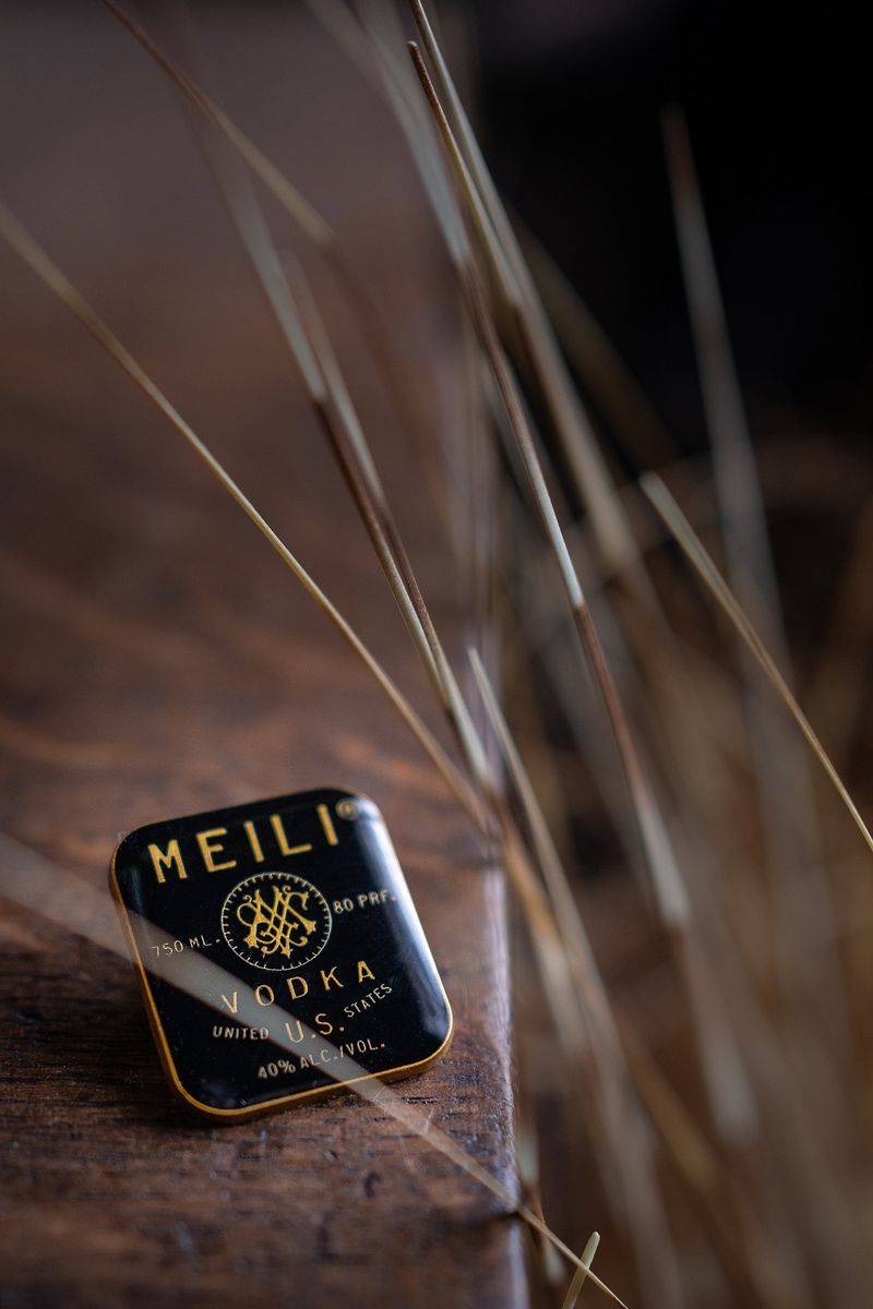 Meili Crew Jacket Black - Authentic Meili Vodka Merchandise