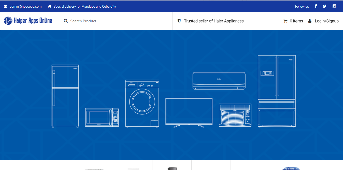 Symphfolio: Haier Apps Online | Symph