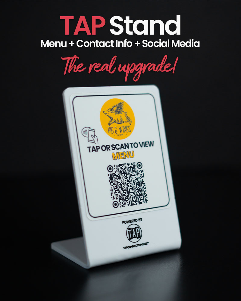 TAP Digital Menu