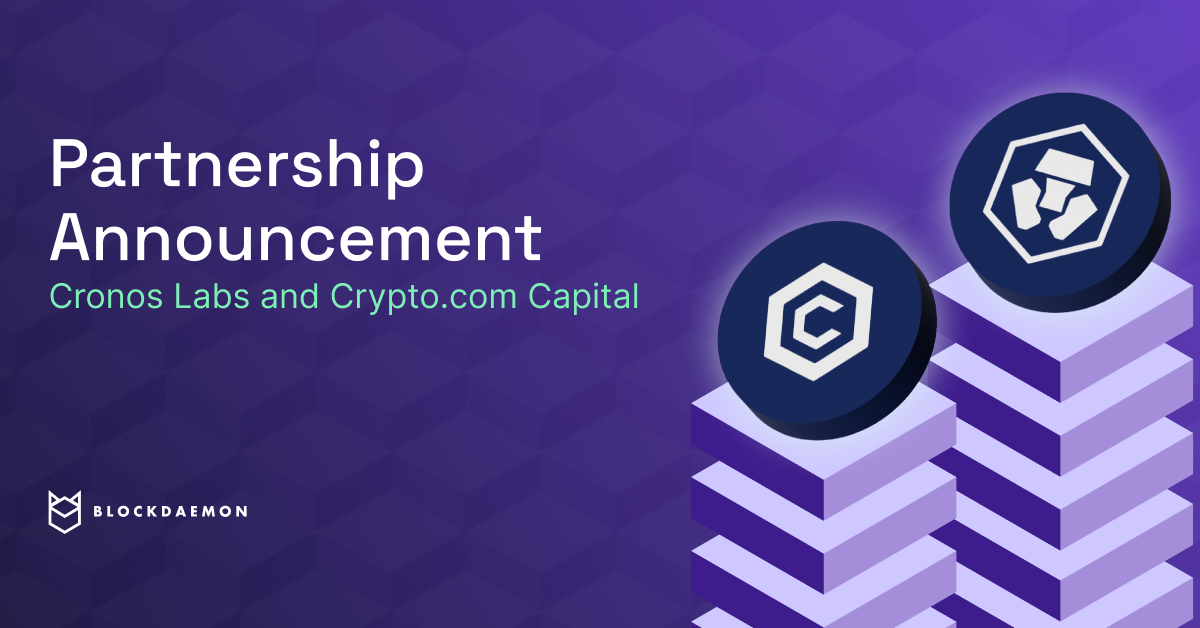 Blockdaemon Partners with Cronos Labs and Crypto.com Capital to Advance ...