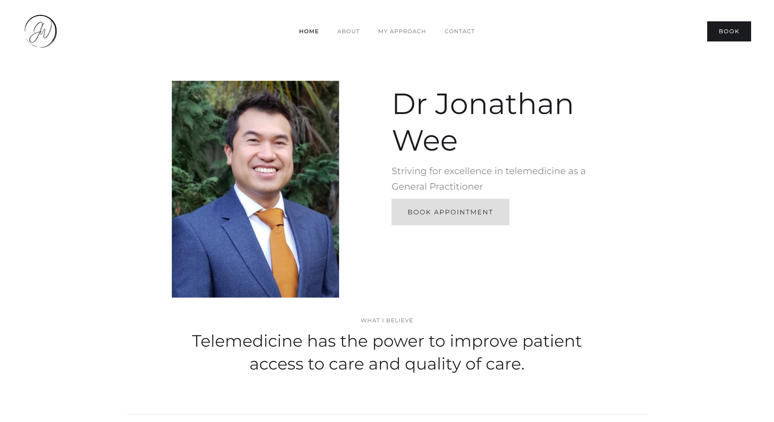 Dr Jonathan Wee - Telemedicine General Practitioner Australia