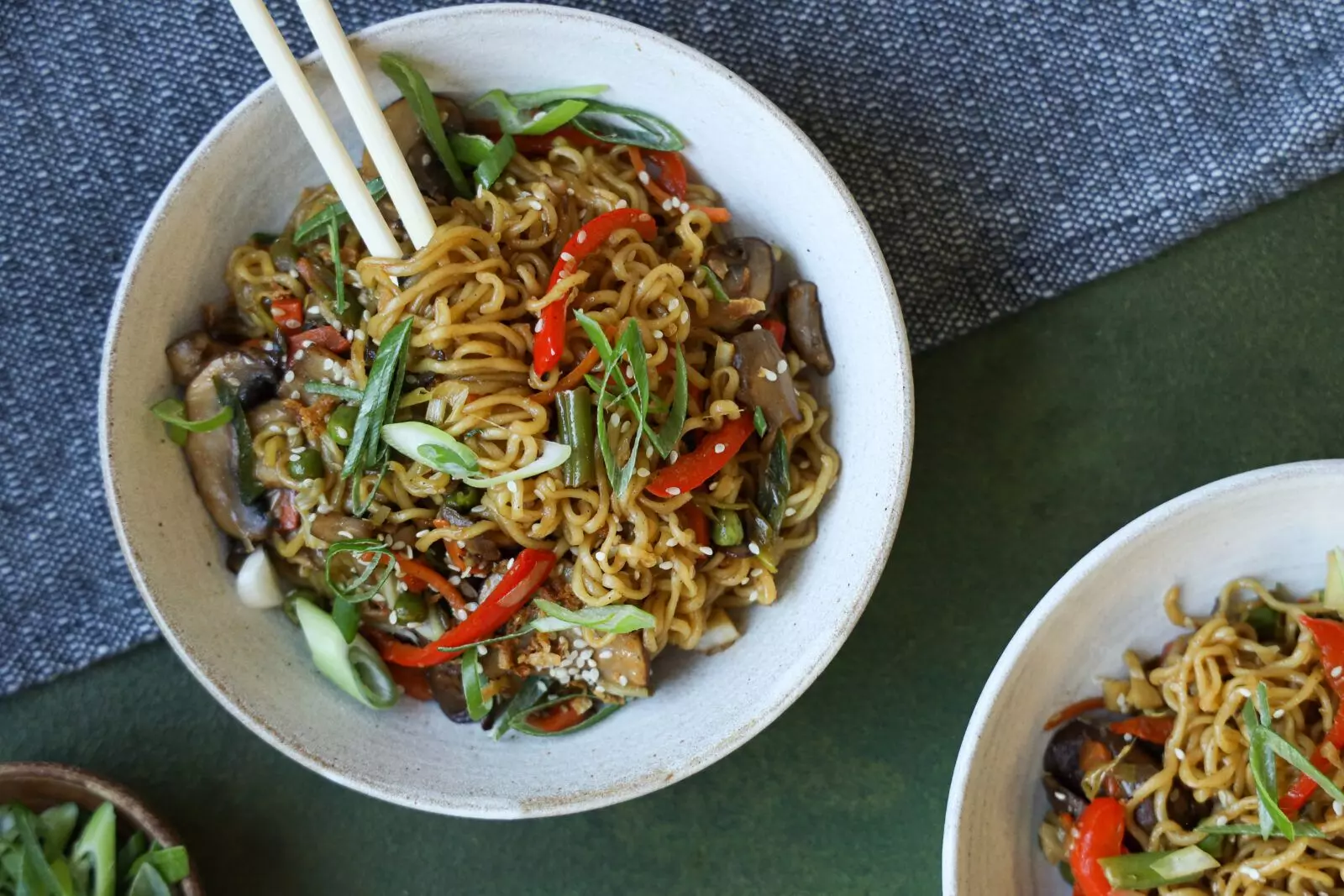 Instant Ramen Stir Fry | BOSH!