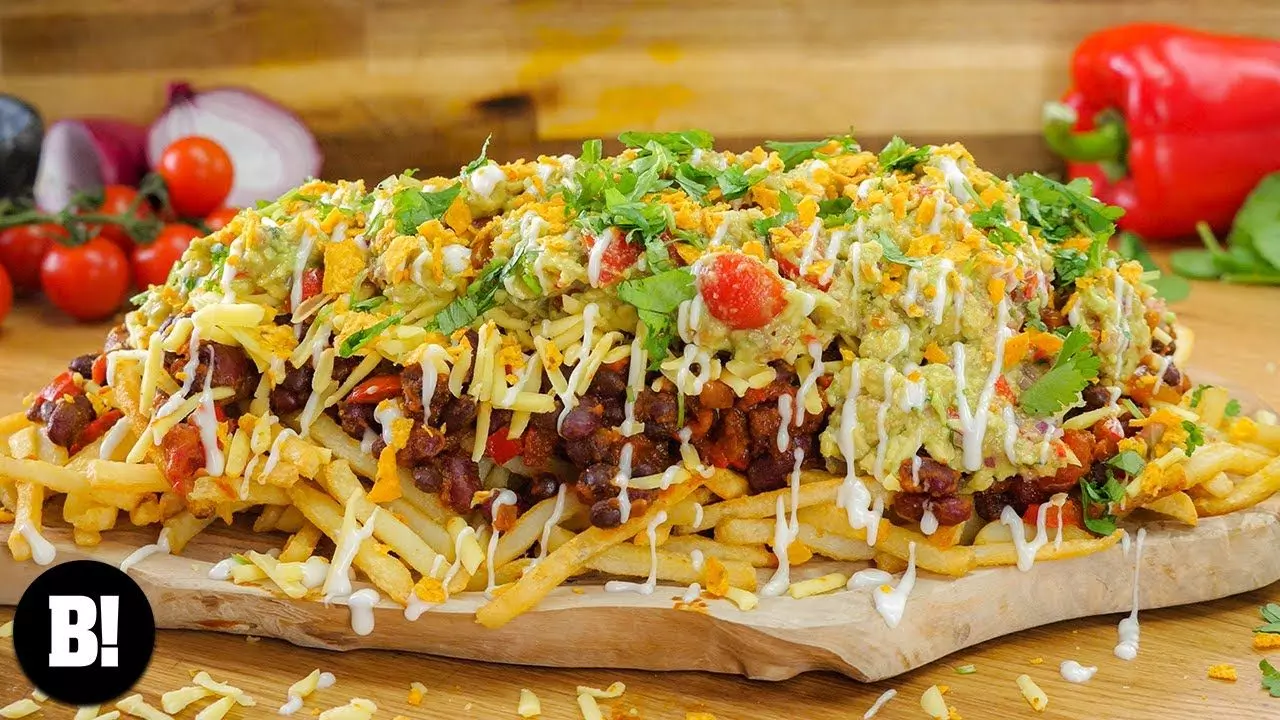 Tex Mex Loaded Fries | BOSH!