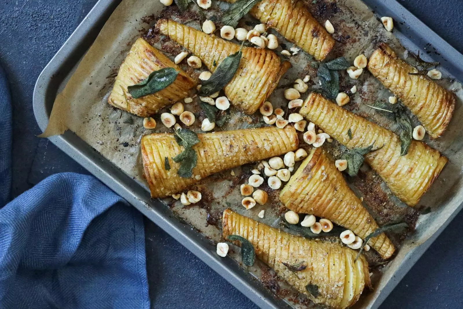 Brown Sugar Roasted Hasselback Parsnips | BOSH!